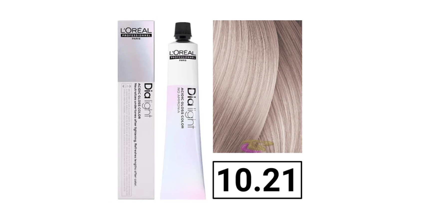 Loreal Dialight hajszínező 10.21 - Loreal