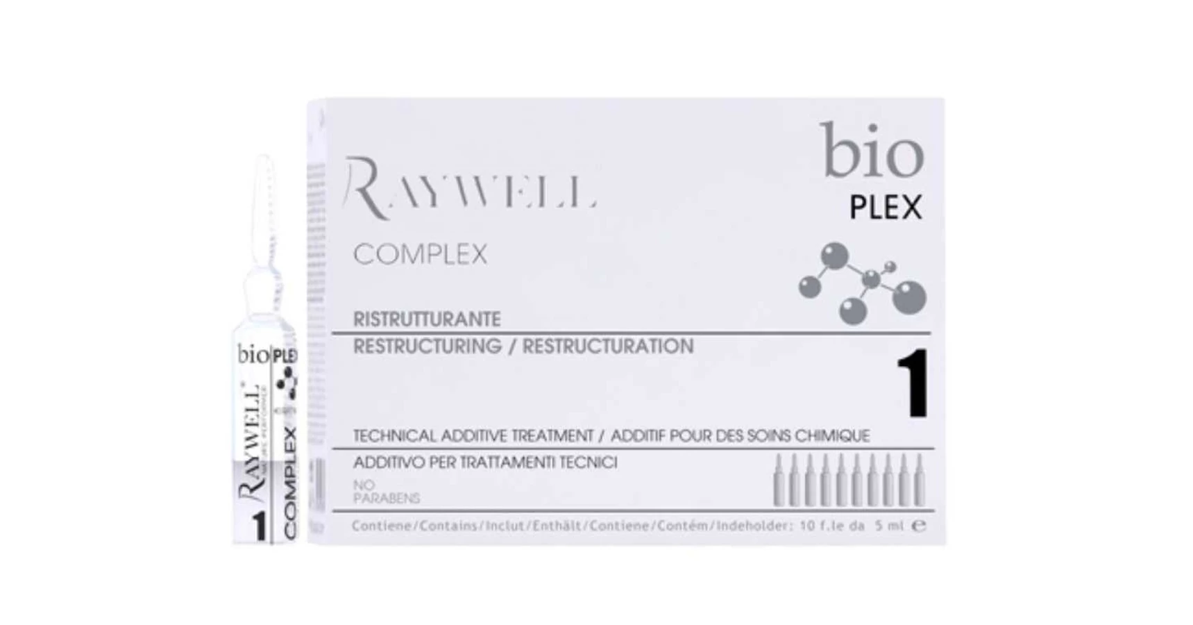 Raywell Bio Plex 1 Complex rekonstruáló ampulla, 10x5 ml - Raywell