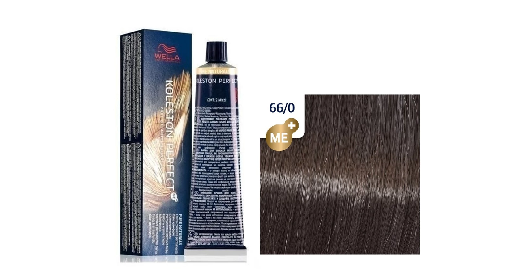 Wella Professional Koleston Perfect Me+ krémhajfesték, 66/0 - Wella
