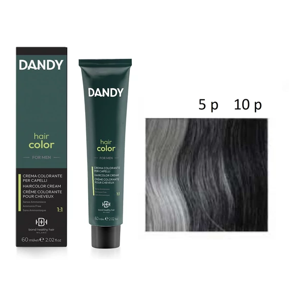 Dandy Hair Color For Men férfi hajszínező, 2 nagyon sötétbarna - Dandy